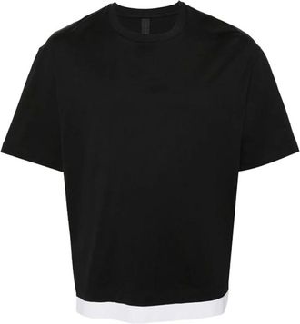 Neil Barrett Homme, Tops, Noir, Taille: S My70266A-Y7521 524N T-Shirt