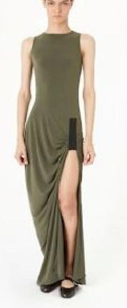 Coperni Femme, Robes, Vert, Taille: 38 FR Taped Suspended Dress