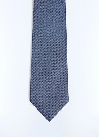 Fursac Cravate en Jacquard de soie - Taille Unique - Homme