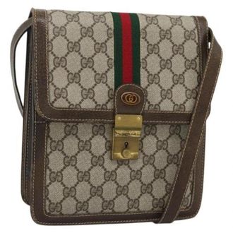 Gucci Pre-owned Vintage GG Canvas Schultertasche - - Pre-owned - Damen - Braun - ONE SIZE