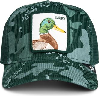 Goorin Brothers Trucker Cap Duck Camo Guard Dunkelgr&uuml;n, Size:OneSize