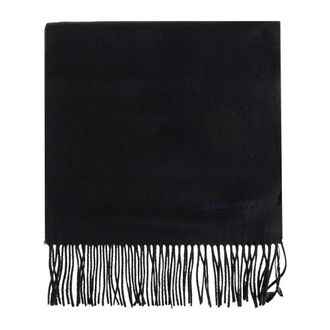 Giorgio Armani Kaschmirschal - - Accessories - Herren - Blau - ONE SIZE