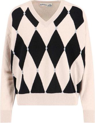 Ballantyne Pull Col Rond - Beige