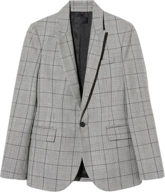 Nili Lotan Femme, Vestes, Gris, Taille: 40 FR Anabel Blazer