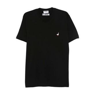 Moschino Homme, Tops, Noir, Taille: L Collection de T-shirts et Polos élégants