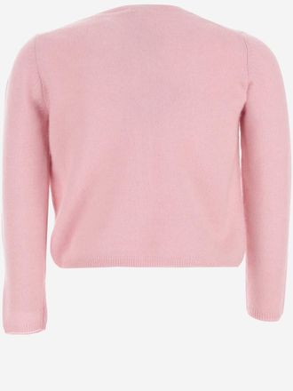 Il Gufo Pure Cashmere Cardigan - Pink