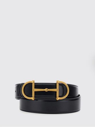 Gucci Ceinture Horsebit en cuir de veau lisse avec fermoir &agrave; embo&icirc;tement