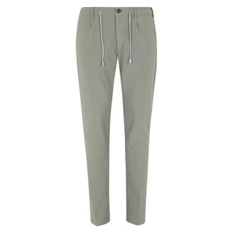 Eleventy Schmal geschnittene Hose - - Trousers - Herren - Gr&uuml;n - W31