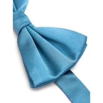 Dolce & Gabbana Mens Blue Silk Bowtie Accessory