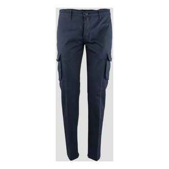 Kiton Cargo Pants - - Trousers - Herren - Blau - W33