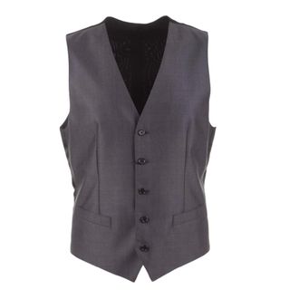 Dolce & Gabbana Homme, Costumes, Gris, Taille: 2XL Gilet
