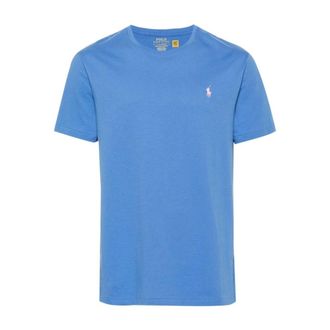 Polo Ralph Lauren Homme, Tops, Bleu, Taille: 2XL Collection de T-shirts &agrave; Manches Courtes
