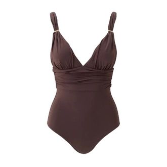 Melissa Odabash Panarea Einteiliger Badeanzug - - Swimwear - Damen - Braun - XS