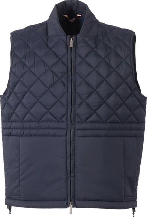 K-Way Barnes quilted gilet - Bleu
