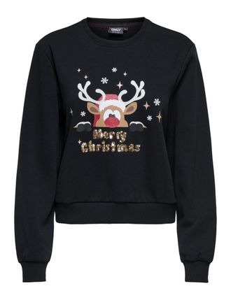 Only Onlyda Xmas L/S O-Neck Box SWT