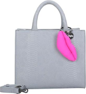 Buffalo Big Boxy Coll. Scaled Snake Blue Shopper Cabas pour Femme, Bleu Serpent