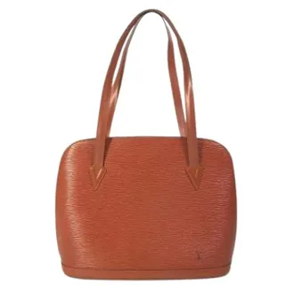 Louis Vuitton Pre-owned Cuir sacs-louis-vuitton - Femme - Pre-owned - Brun - Taille: ONE Size