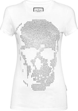 Philipp Plein Damen, Oberteile, Wei&szlig;, SGr&ouml;&szlig;e