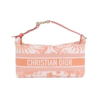 Dior Pre-owned Canvas Shoulder Bag - - Pre-owned - Damen - Rosa - ONE SIZE