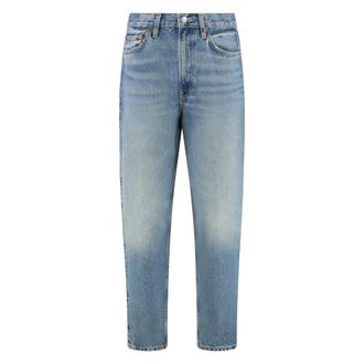 Re/Done Femme, Jeans, Bleu, Taille: W28 Jean Boyfriend Taille Haute