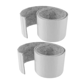 Lurrose 2st&uuml;cke Selbstklebende Filzstreifen Zum Schutz Von Stuhlbeinen rutschfeste M&ouml;belgleiter Aus Strapazierf&auml;higem Filz F&uuml;r B&uuml;ro Und Wohnm&ouml;bel