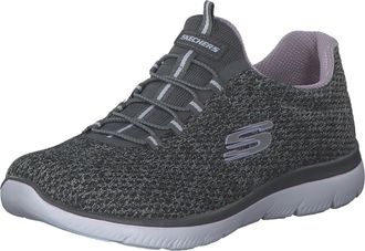 Skechers Damen Summits-Striding Sneaker, Grau