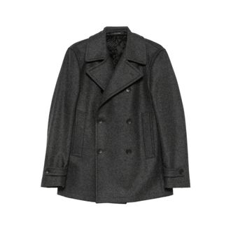 Tagliatore Monaco Coat - - Jackets - Herren - Grau - XL