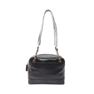 Chanel Pre-owned Triple Coco Grained Calf Shoulder Bag - - Pre-owned - Damen - Schwarzk - ONE SIZE