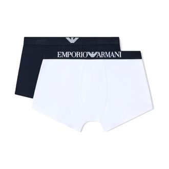 Emporio Armani Homme, Sous-v&ecirc;tements, Multicolore, Taille: XL Lot de deux boxers Endurance Logo Emporio Armani