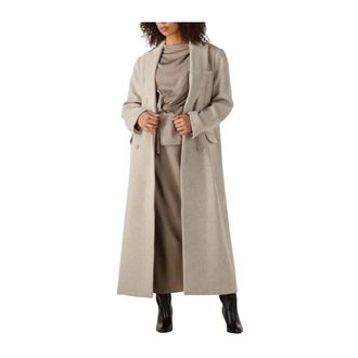 Bruuns Bazaar Damen, M&auml;ntel, Beige, XSGr&ouml;&szlig;e