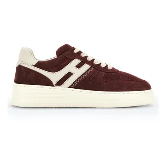 Hogan Femme, Chaussures, Rouge, Taille: 36 1/2 EU Baskets H630