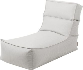 Blomus Outdoor Lounger Stay | Relaxliege Wasserabweisend | Farbe Cloud | 120L x 60B x 40H cm | Sitzsack aus Kunstfasern Schnelltrocknend | Liege aus wetterfe