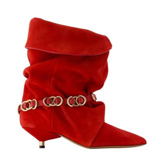 Isabel Marant Edrik Rings Boots - - Shoes - Damen - Rot - 37 EU
