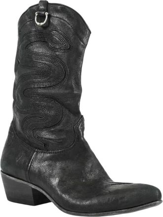 John Richmond Femme, Chaussures, Noir, Taille: 40 EU Tall Boot