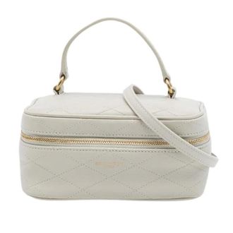 Saint Laurent Sac Vanity Pre-owned - Femme - Pre-owned - Blanc - Taille: ONE Size