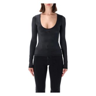 Diesel Damen, Oberteile, Schwarzk, SGr&ouml;&szlig;e