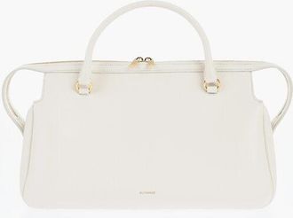 Jil Sander Leather Handbag with Golden Effect details Gr&ouml;&szlig;e Unica