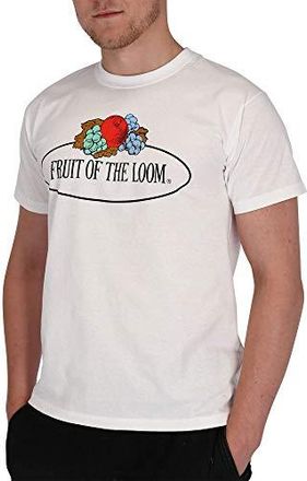 Fruit Of The Loom 011036 T-Shirt, Blanc (Weiß 30), M Homme