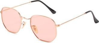 Generic Lunettes De Soleil Polarisées À Monture Métallique Tendance, Lunettes De Soleil UV400 For Hommes Et Femmes, For La Conduite, Les Vacances Et La Photog