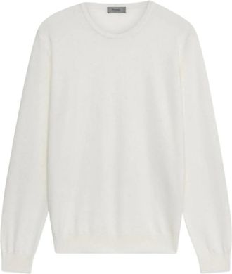 Ferrante Homme, Pulls, Blanc, Taille: M Pull Ras du Cou