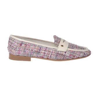 Baldinini Femme, Chaussures, Multicolore, Taille: 36 EU Tweed Loafer