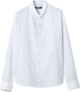 Jacquemus La Chemise Havana - Homme - Chemises - Bleu - Taille: XL
