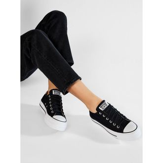 Converse Sneakers aus Stoff Converse Chuck Taylor All Star Lift Ox 560250C Schwarz