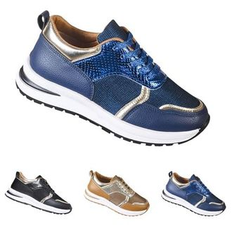Generic Chaussures de course &agrave; pied l&eacute;g&egrave;res et respirantes pour femme - Chaussures de sport d&eacute;contract&eacute;es &agrave; lacets - Chaussures de tennis - Antid&eacute;rapantes - P