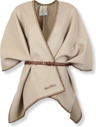 Max Mara Femme, Vestes, Beige, Taille: ONE Size Mantella Mxacolomba