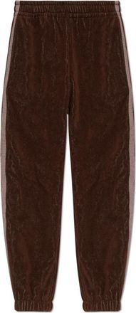 Versace unisex, Pantalons, Brun, Taille: XL Frotte Cotton Pantalons
