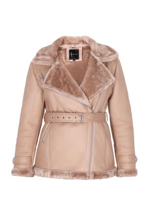 Faina Jacke Damen Beige