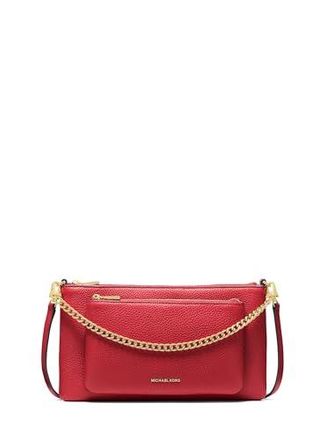 Michael Kors MD PCKT CONV XBODY CRIMSON