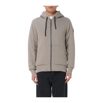 Moose Knuckles Zip-Up Hoodie Sweater - - Sweatshirts & Hoodies - Herren - Beige - XL