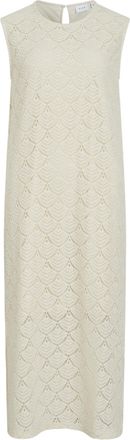 Vila Vibambena O-Neck S/L Midi Dress/Pb/Rc